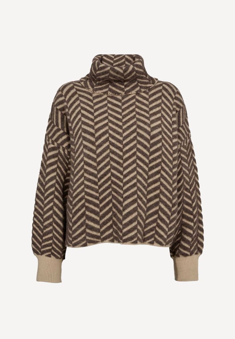 GinaGO strik - Sand/Brown - Gossia - Hørlyck